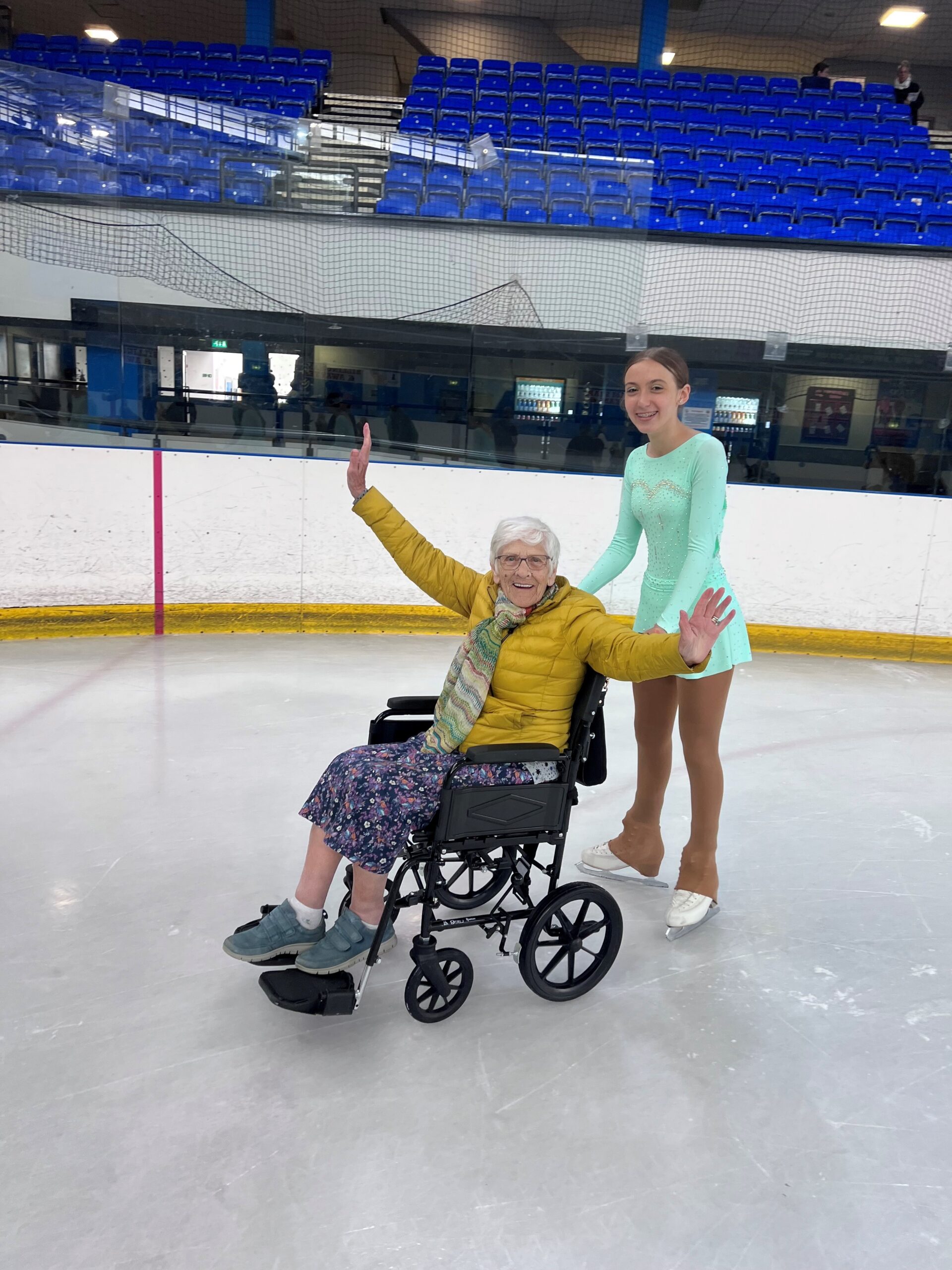 Ice and Easy Does It! - Care Home Residents Enjoy the Thrill of Skating ...