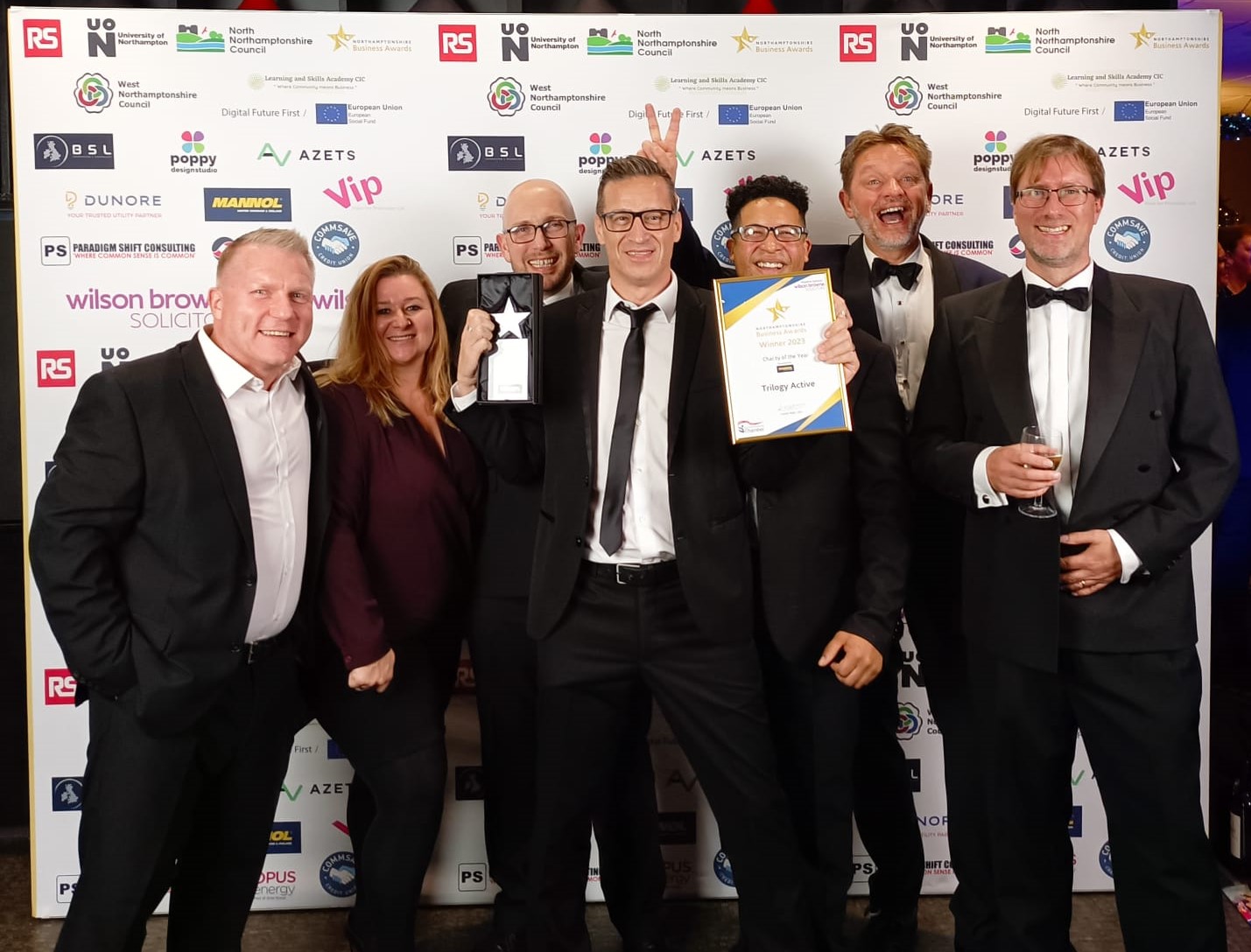 Trilogy Active Crowned Charity Champion - Community Leisure UK