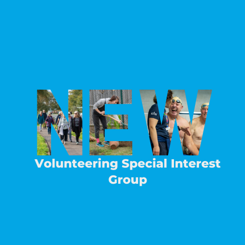 Volunteering Special Interest Group - NEW - Community Leisure UK