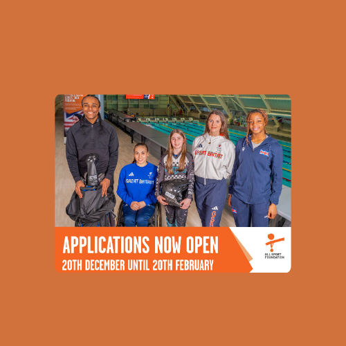 GLL Sport Foundation - Awards NOW Open - Community Leisure UK